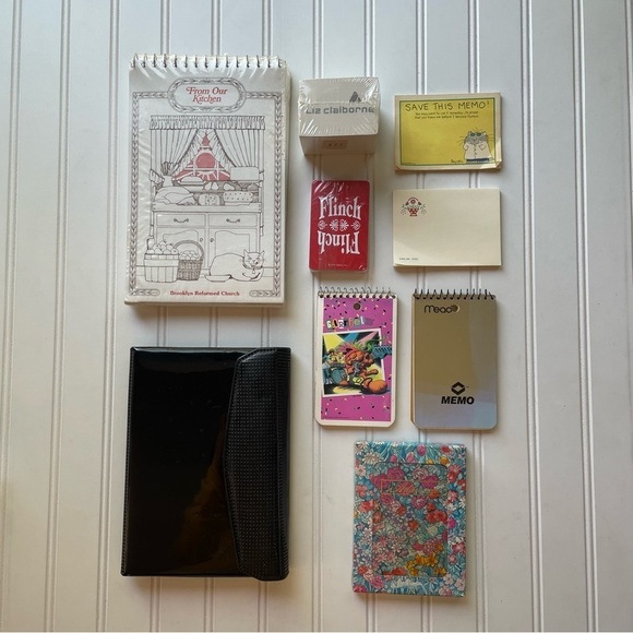 Vintage | Office | Vintage Office Notepads Paper Post It Accessories 9 ...